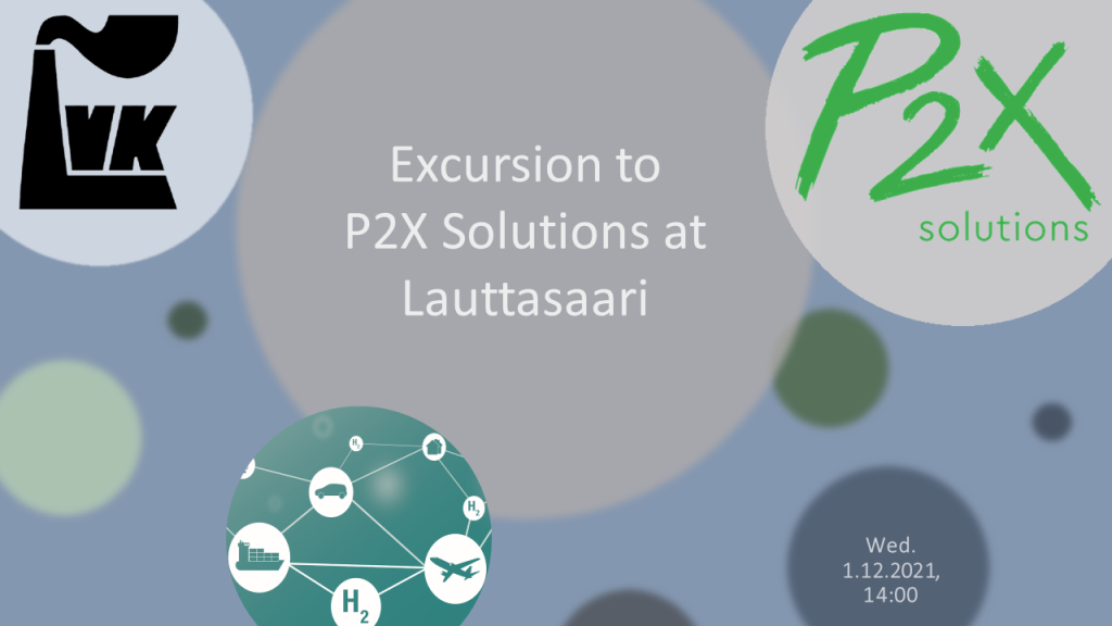 Excursion to P2X Solutions – Lämpövoimakerho ry